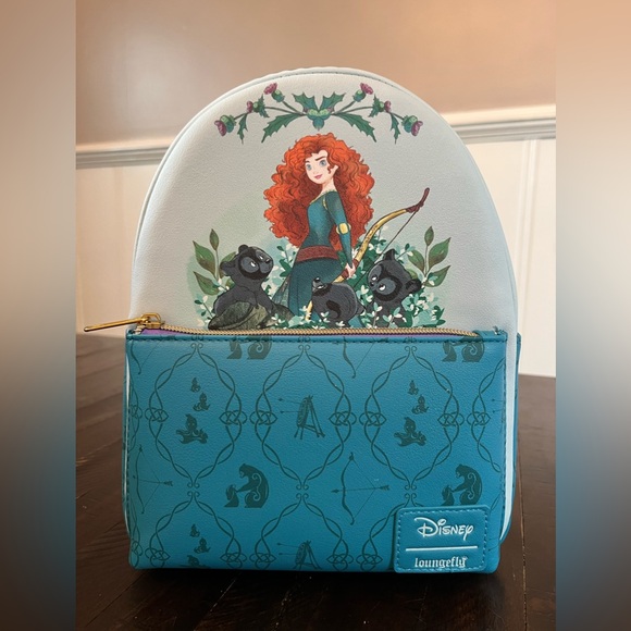 Loungefly | Bags | Loungefly Disney Pixar Brave Merida Brothers Mini ...